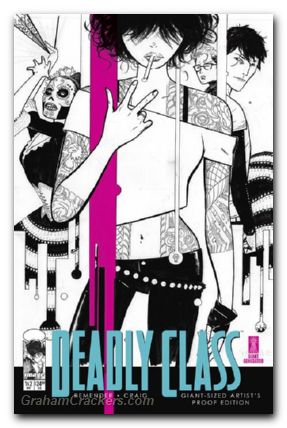 Deadly Class Giant Sized Artists Proof Edition #1 (2025) cover b craig ...