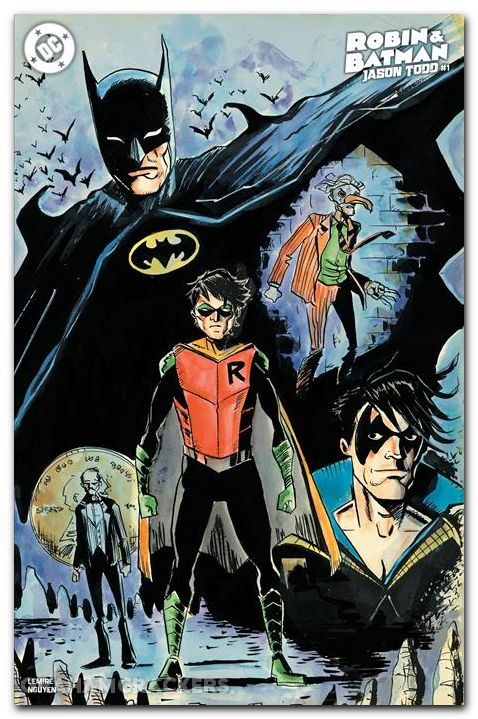 Robin And Batman Jason Todd #1 (2025) cover b lemire variant | Graham ...