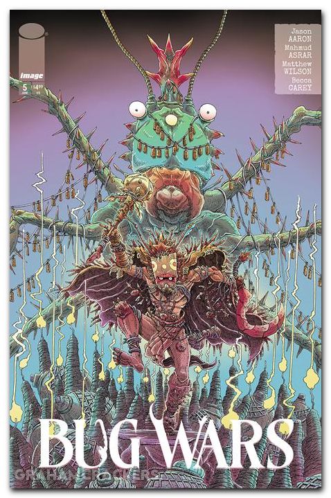 Bug Wars #5 (2025) cover b stokoe variant | Graham Crackers Comics, Ltd.