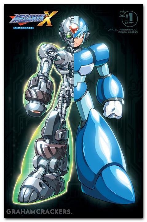 Mega Man X Timelines #1 (2025) cover c huang variant | Graham Crackers ...