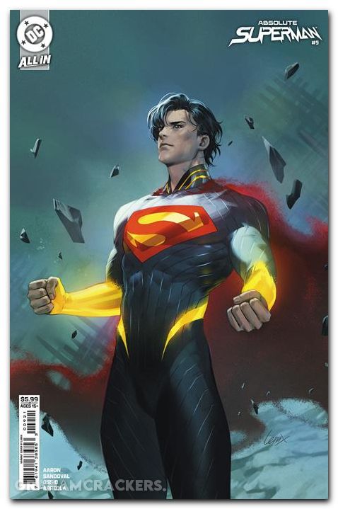Absolute Superman #9 (2024) cover b leirix variant | Graham Crackers ...