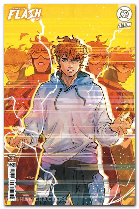 Absolute Flash #5 (2025) cover b haining variant | Graham Crackers ...