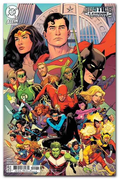 Justice League Unlimited #9 (2024) cover d moore variant | Graham ...