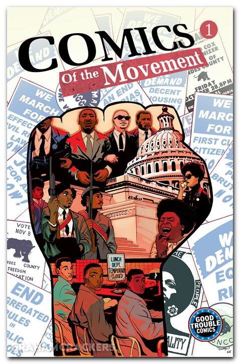 Comics Of The Movement #1 (2025) cover a | Graham Crackers Comics, Ltd.