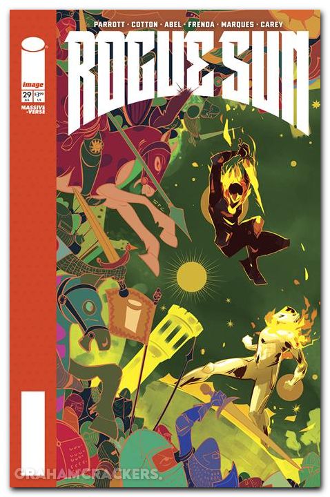 Rogue Sun #29 cover a | Graham Crackers Comics, Ltd.