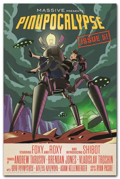 Pinupocalypse #5 cover b pasibe movie poster homage variant | Graham ...