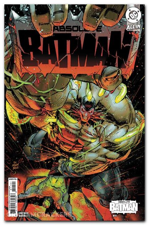 Absolute Batman #11 (2024) cover d mann variant | Graham Crackers ...