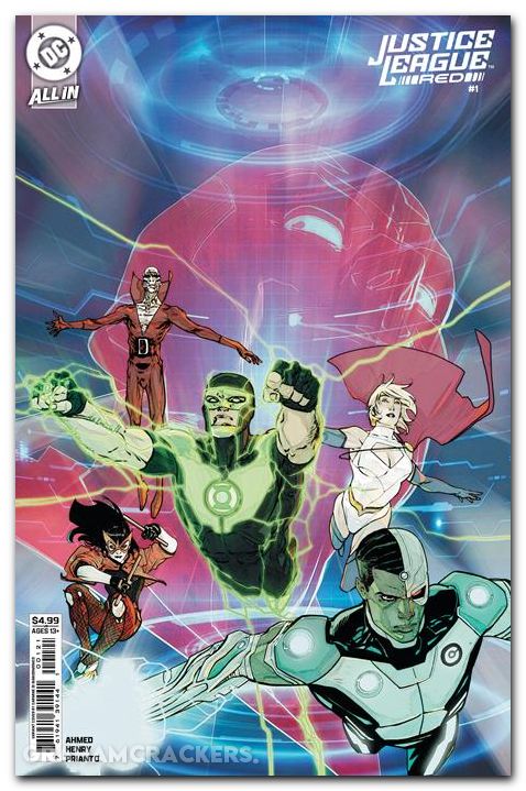 Justice League Red #1 (2025) cover b di giandomenico variant | Graham ...