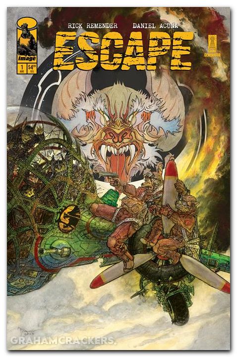 Escape #1 (2025) cover b kaluta variant | Graham Crackers Comics, Ltd.
