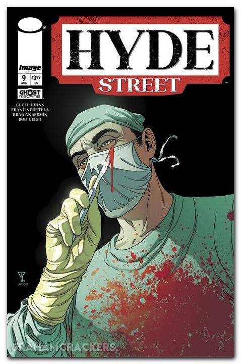 Hyde Street #9 (2024) cover b portela variant | Graham Crackers Comics, Ltd.