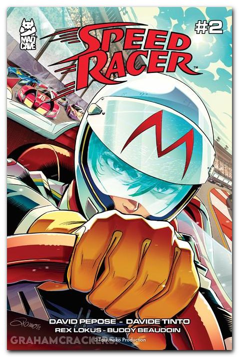 Speed Racer #2 (2025) cover a | Graham Crackers Comics, Ltd.
