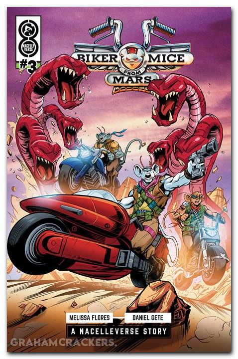 Biker Mice From Mars #3 (2025) cover a | Graham Crackers Comics, Ltd.