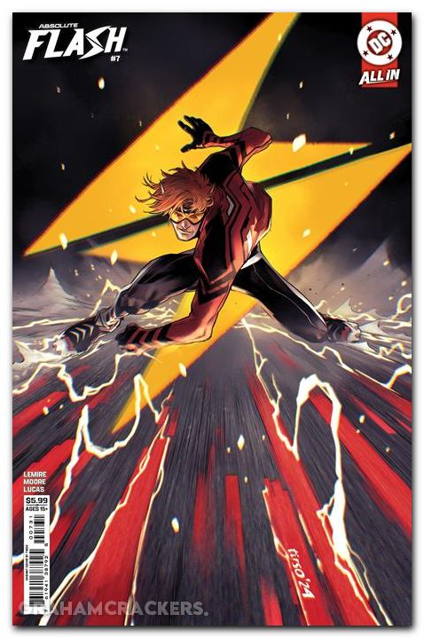 Absolute Flash #7 (2025) cover c cons variant | Graham Crackers Comics, Ltd.