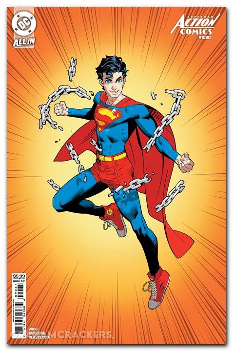 Action Comics #1090 cover e mora corner box variant | Graham Crackers ...