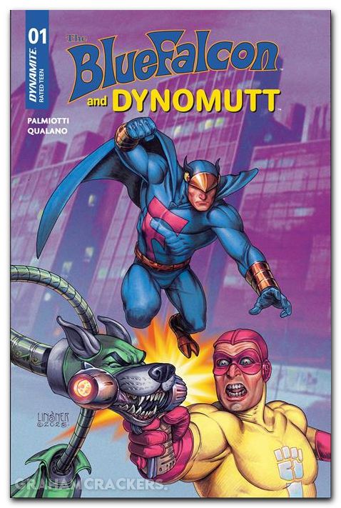 Blue Falcon And Dynomutt #1 (2025) cover c linsner variant | Graham ...