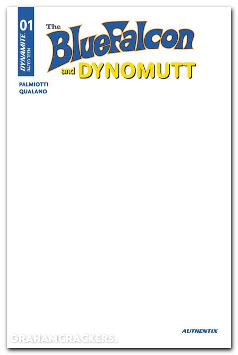 Blue Falcon And Dynomutt #1 (2025) cover i blank variant | Graham ...