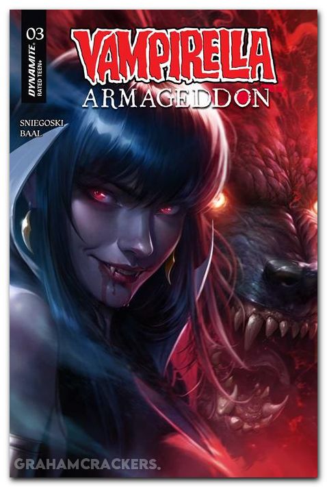 Vampirella Armageddon #3 (2025) cover a | Graham Crackers Comics, Ltd.