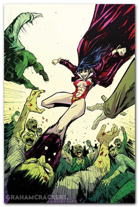 Die!Namite Blood Red #1 (2025) cover h cousens virgin variant | Graham ...