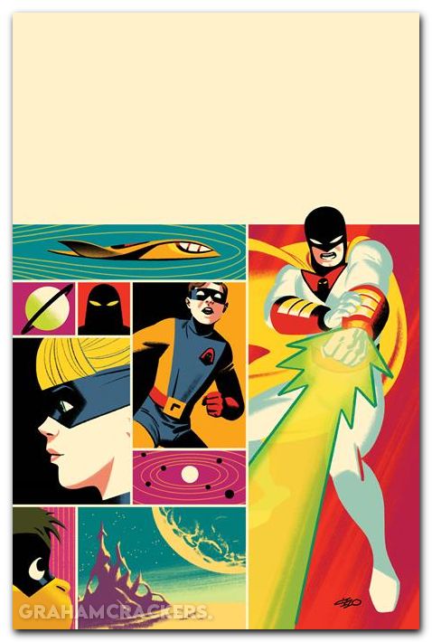 Space Ghost #4 (2025) cover g cho virgin variant | Graham Crackers Comics, Ltd.