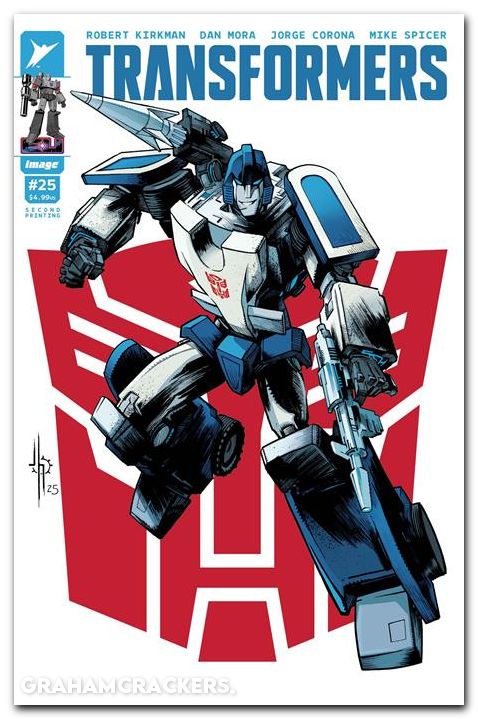 Transformers #25 (2023) second print | Graham Crackers Comics, Ltd.
