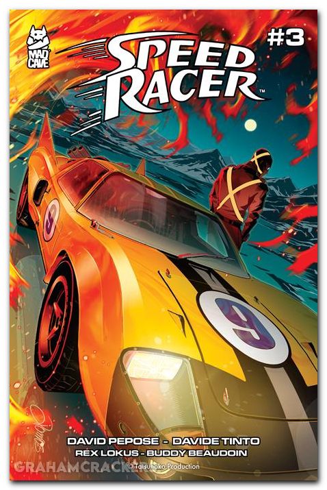 Speed Racer #3 (2025) cover a | Graham Crackers Comics, Ltd.