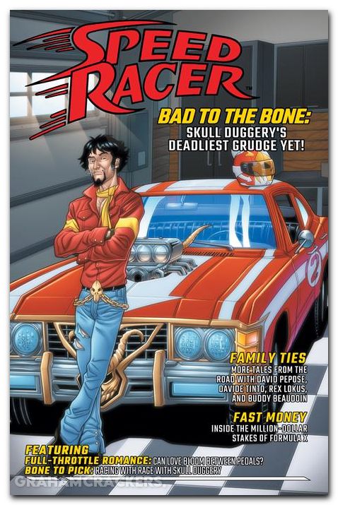 Speed Racer #3 (2025) cover c batista car magazine homage unlockable ...