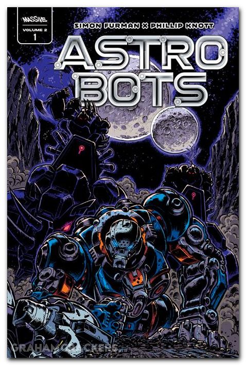 Astrobots #1 (2025) cover e guidi variant | Graham Crackers Comics, Ltd.
