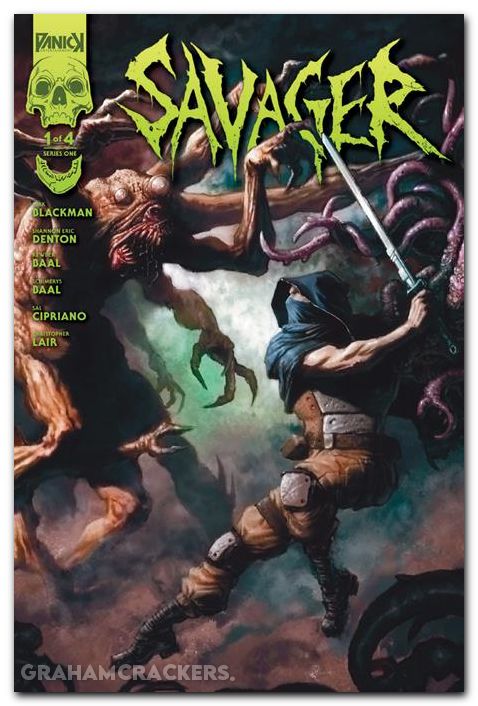 Savager #1 (2025) cover b lair heavy metal homage variant | Graham ...