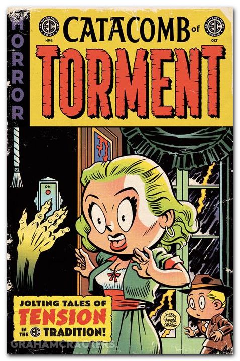 EC Catacomb Of Torment #4 (2025) cover c stephens ec homage variant ...