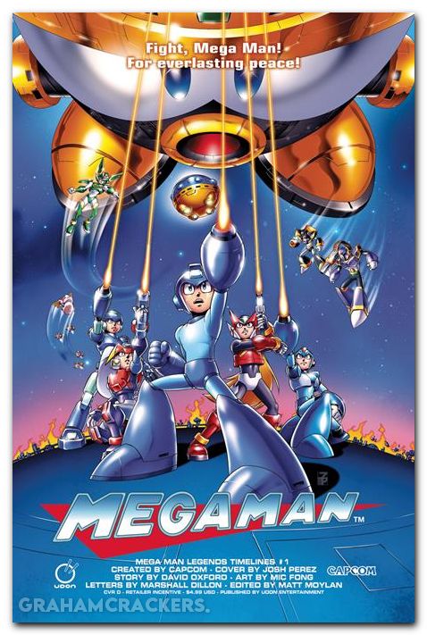 Mega Man Legends Timelines #1 (2025) cover d perez variant | Graham ...