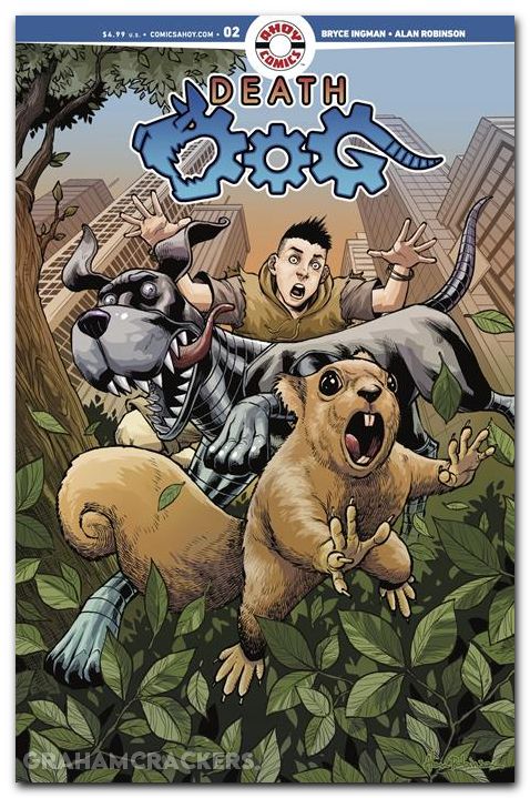 Death Dog #2 (2025) cover a | Graham Crackers Comics, Ltd.