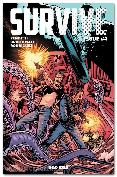 Survive #4 (2025) cover c lapham variant | Graham Crackers Comics, Ltd.