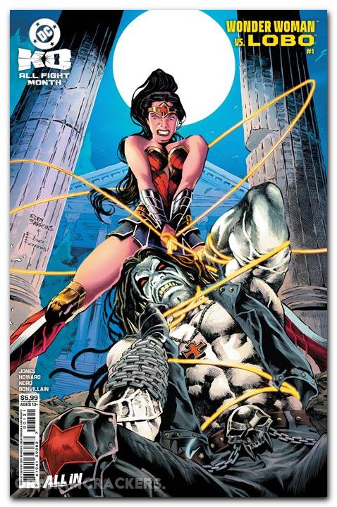 DC KO Wonder Woman Vs Lobo #1 (2025) cover e barrows variant | Graham ...
