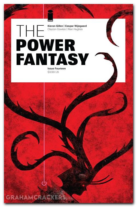 Power Fantasy #14 cover b love variant | Graham Crackers Comics, Ltd.