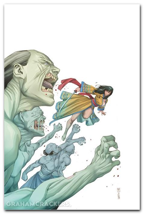 Dead Samurai #5 cover d santos virgin variant | Graham Crackers Comics ...