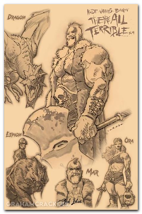 Theyre All Terrible #4 (2025) cover b larosa variant | Graham Crackers ...