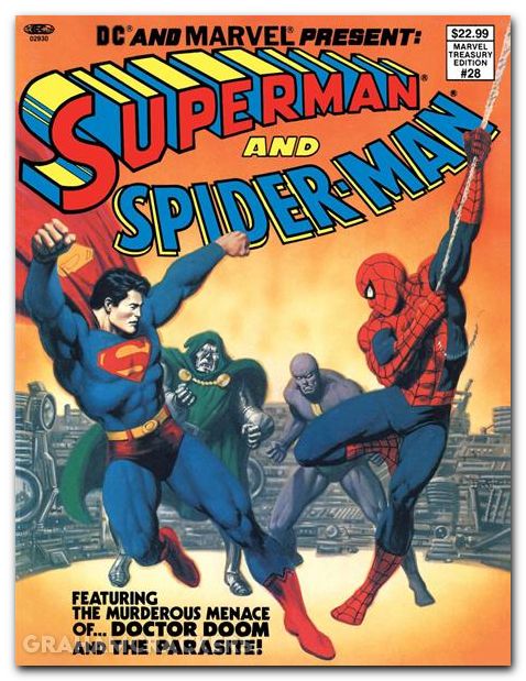 Superman And Spider-Man #1 (1982) 2026 facsimile edition cover c romita ...