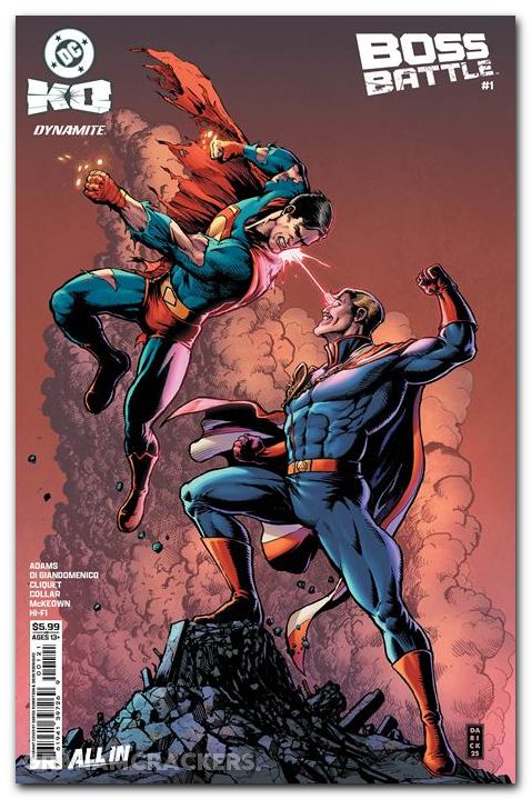 DC KO Boss Battle #1 (2026) cover b robertson variant | Graham Crackers ...