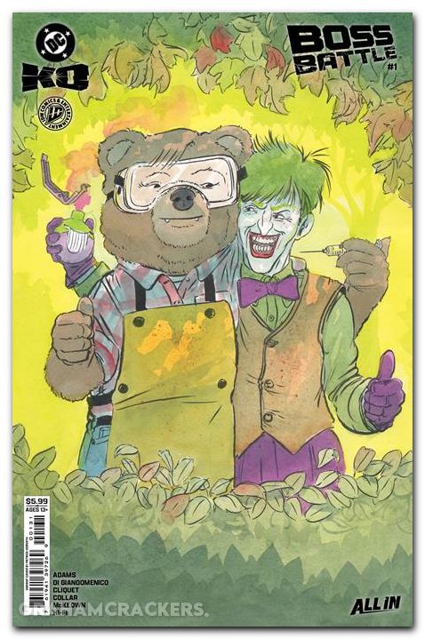 DC KO Boss Battle #1 (2026) cover c horvath variant | Graham Crackers ...