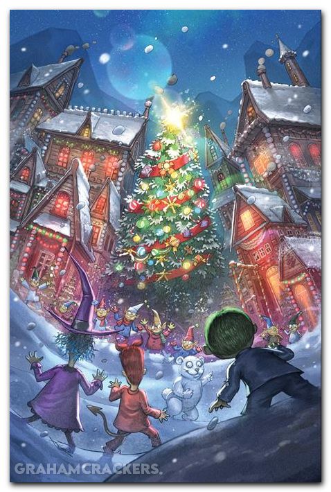 Tim Burtons The Nightmare Before Christmas The Shiver Of Christmas Town ...
