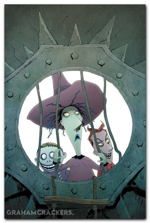 Tim Burtons The Nightmare Before Christmas The Shiver Of Christmas Town ...