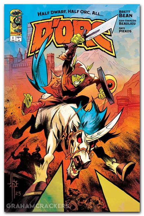 DORC #1 (2026) cover c howard | Graham Crackers Comics, Ltd.