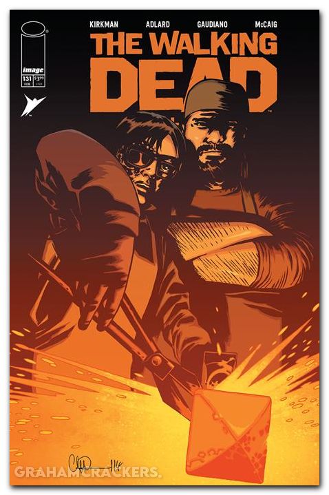 Walking Dead Deluxe #131 cover b adlard variant | Graham Crackers ...