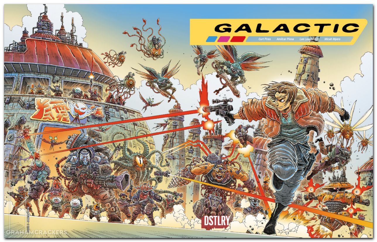 Galactic #1 (2025) cover c stokoe variant | Graham Crackers Comics, Ltd.