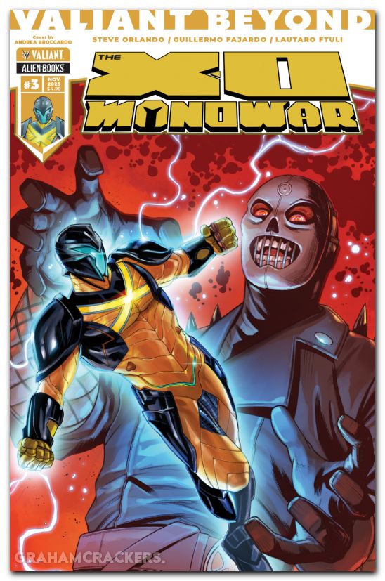 Valiant Beyond The X-O Manowar #3 (2025) cover b broccardo variant ...