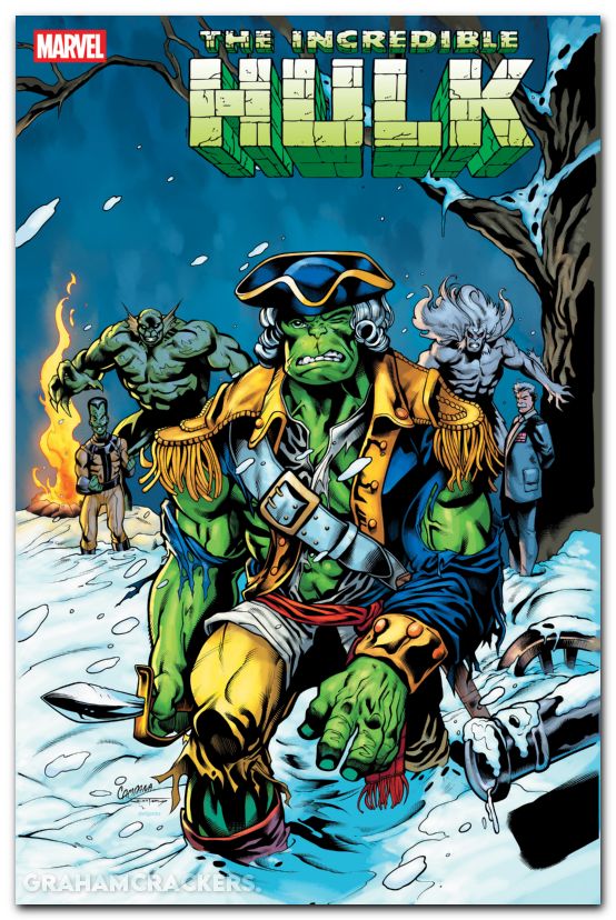 Incredible Hulk #29 (2023) campana 250th homage variant | Graham ...