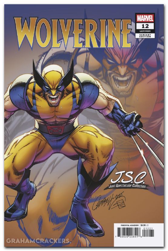 Wolverine #12 (2024) campbell variant | Graham Crackers Comics, Ltd.