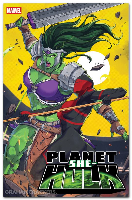 Planet She-Hulk #2 (2025) caballero variant | Graham Crackers Comics, Ltd.