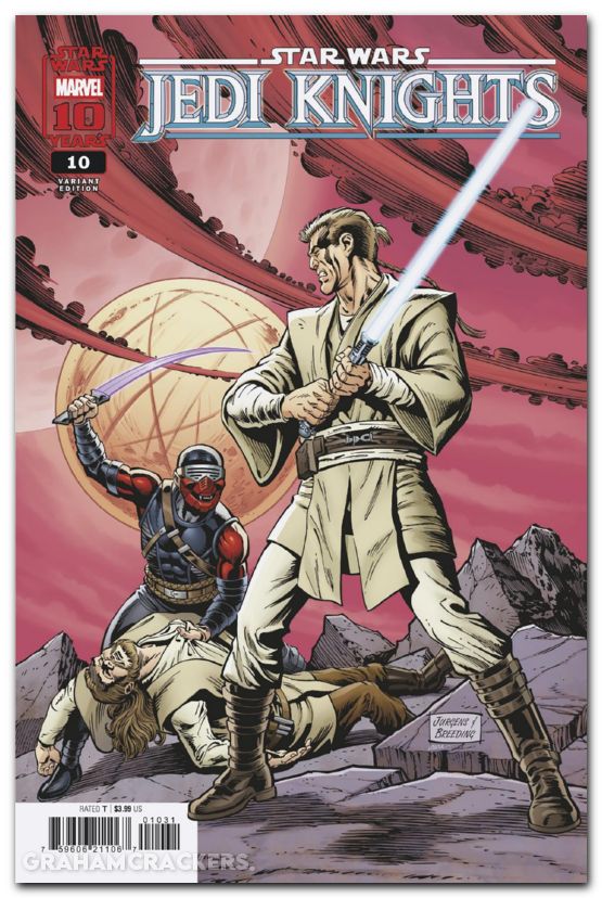 Star Wars Jedi Knights #10 (2025) jurgens classic homage variant ...