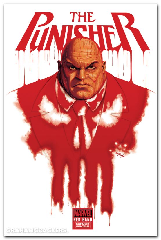 Punisher Red Band #5 (2025) doaly variant | Graham Crackers Comics, Ltd.